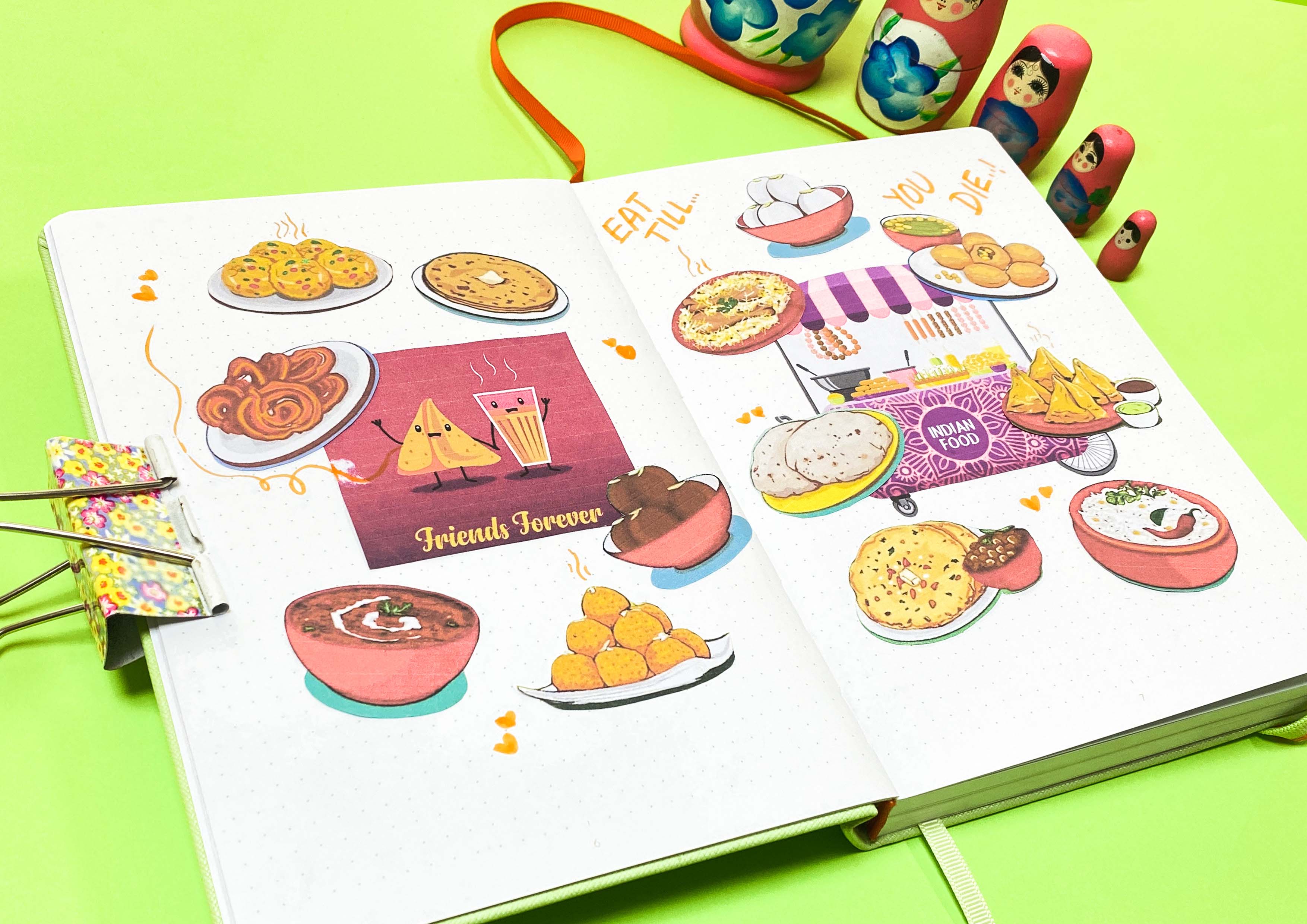 Good Food, Good Life! -Food Journal Ideas – Atelier NEORAH