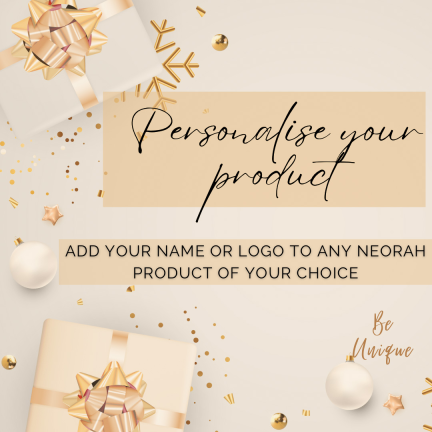 PERSONALISE YOUR PRODUCT – Atelier NEORAH